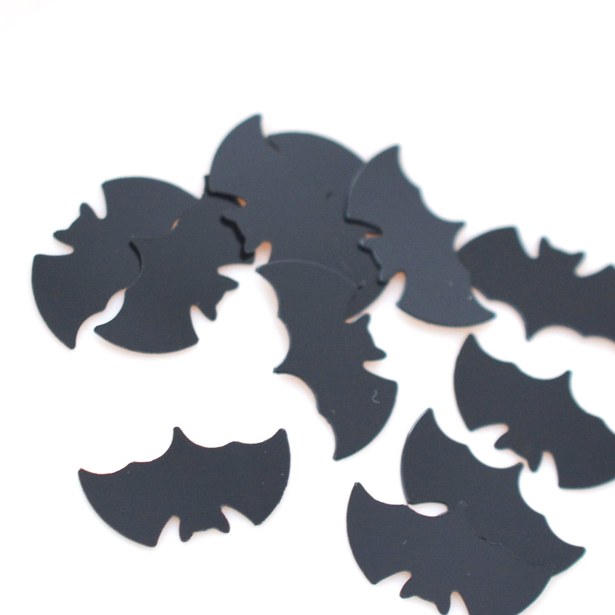 SOPOTUTU Decor Confetti Black Paper 1 Pack Bat Cuttings Table Throwing ...
