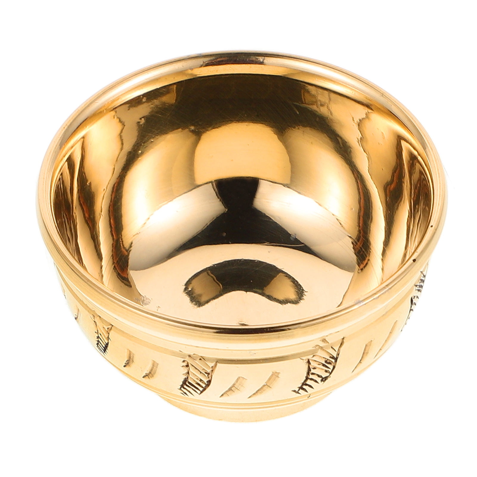 SOPOTUTU Round Copper Tea Cup 1Pack Holding Crystals Vintage Style ...