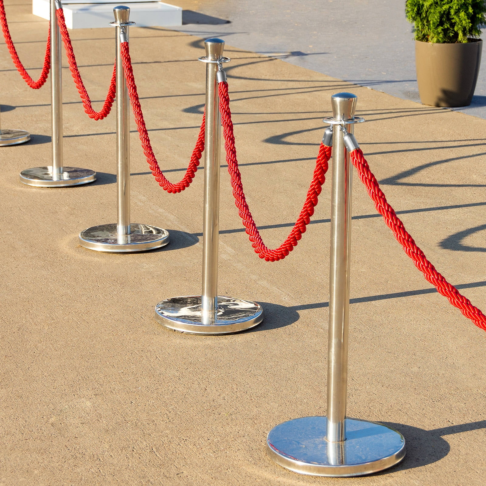 SOPOTUTU Stainless Steel Rope End Cap with Hook Silver for Decking 2Pcs ...