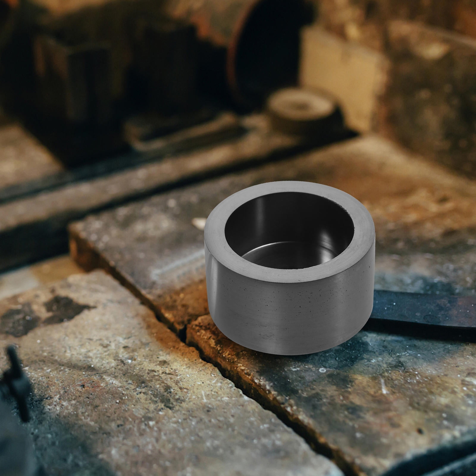 SOPOTUTU Graphite Casting Crucible Circular Disc Set for Metal Melting ...