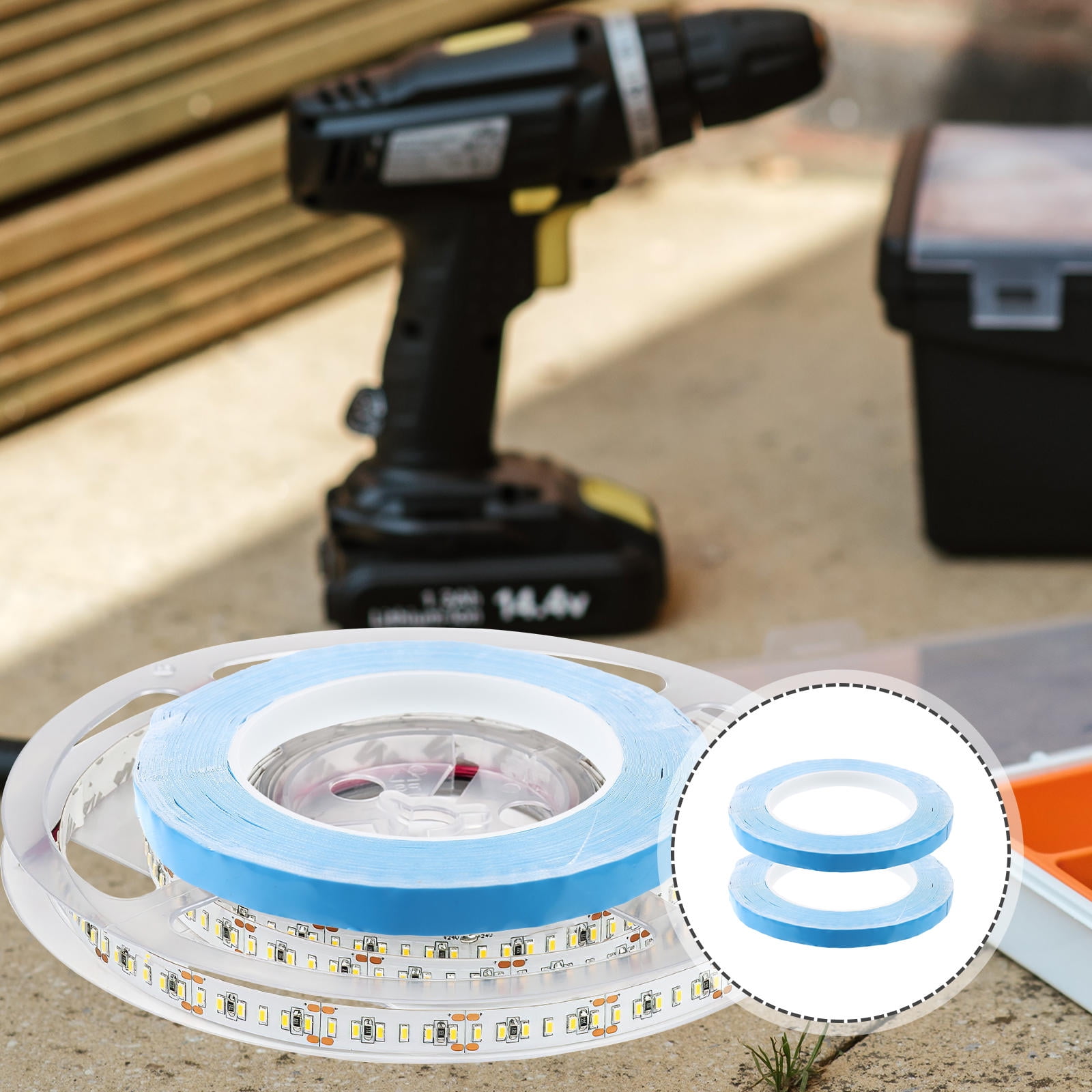 SOPOTUTU Bubble Foil Tape Fiber Aluminum Substrates 1 Roll - Walmart.com