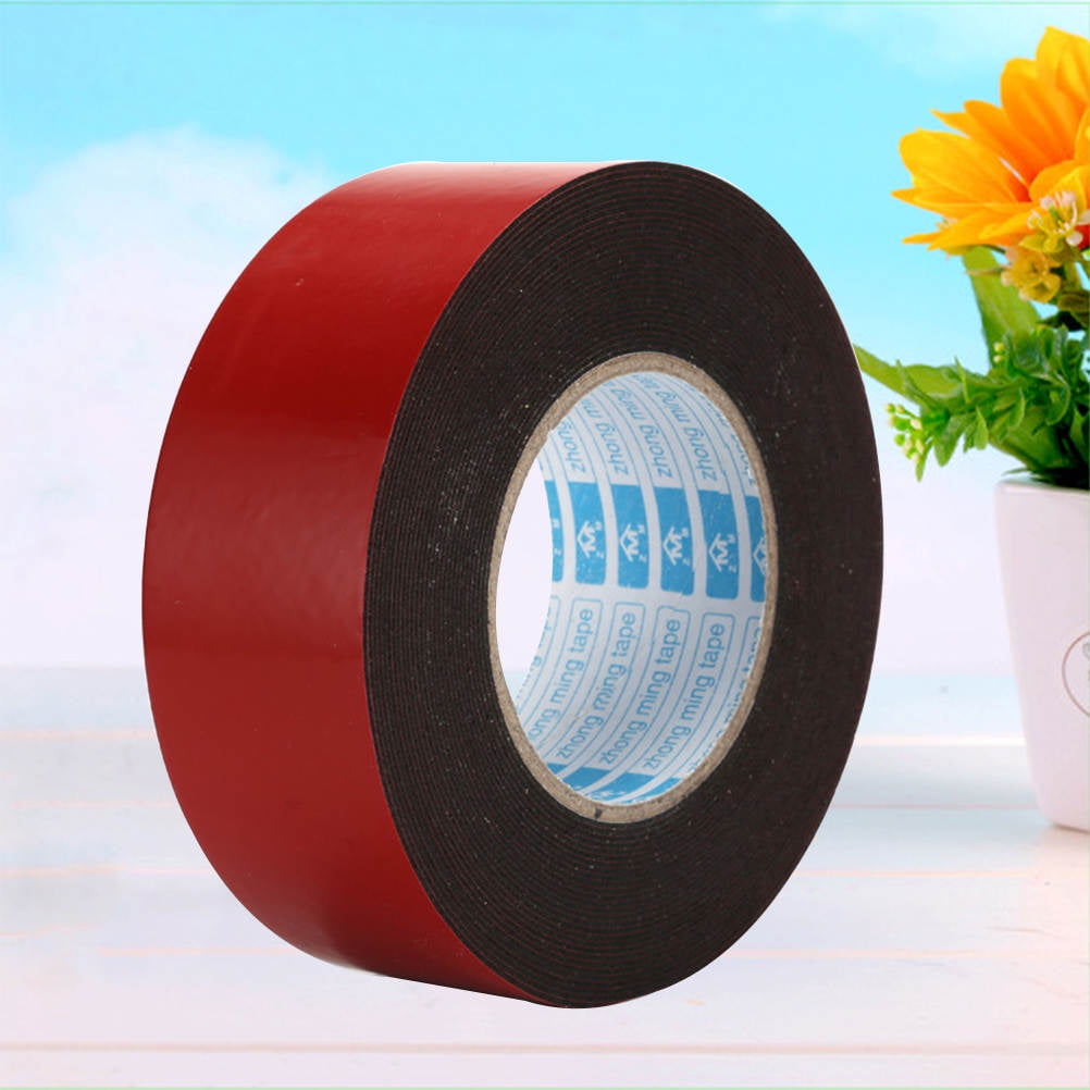SOPOTUTU Double Sided Tape for Vehicles Foam Tape Red for Anti ...