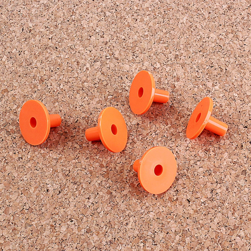 SOPOTUTU Orange Plastic Cymbal Sleeves for Drum Stand Accessories, 5 ...