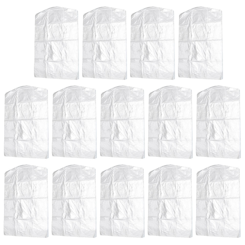 SOPOTUTU Sopotutu 20pcs Transparent Plastic Garment Bags for Clothes ...