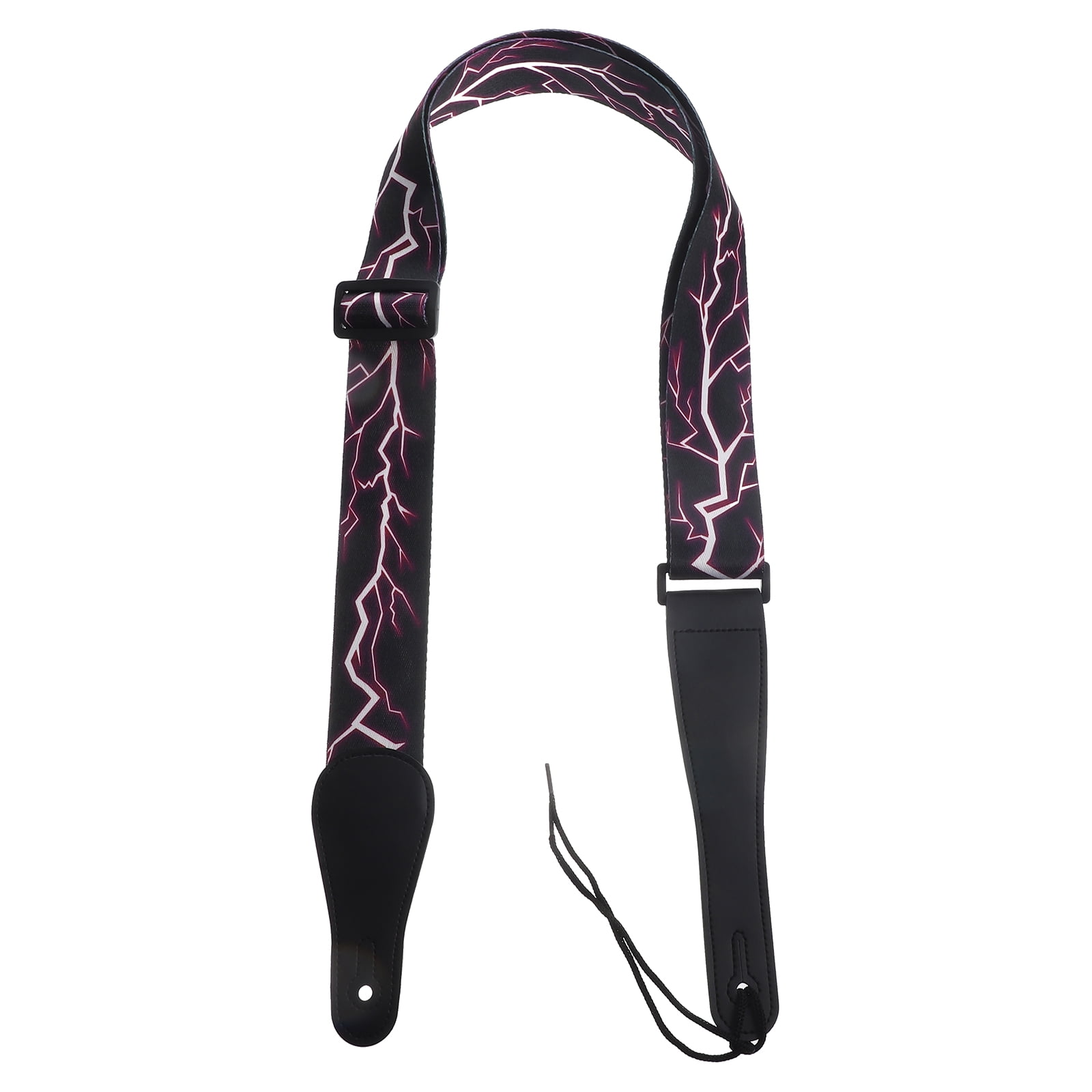 SOPOTUTU Comfortable Purple Guitar Strap for Guitars and Basses ...