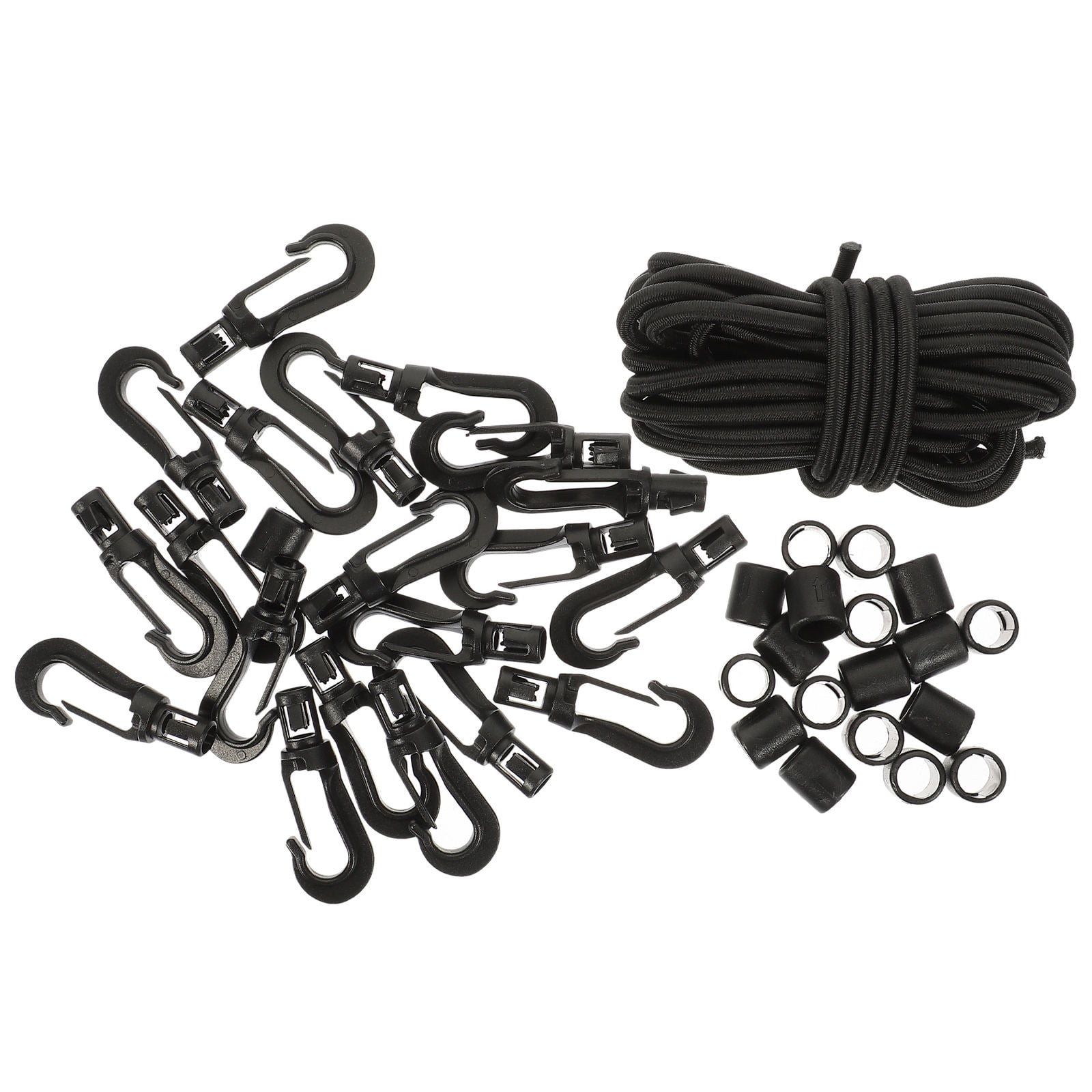SOPOTUTU 1Set Adjustable Hook Rope Marine Elastic Boat Tie Dock Mooring ...