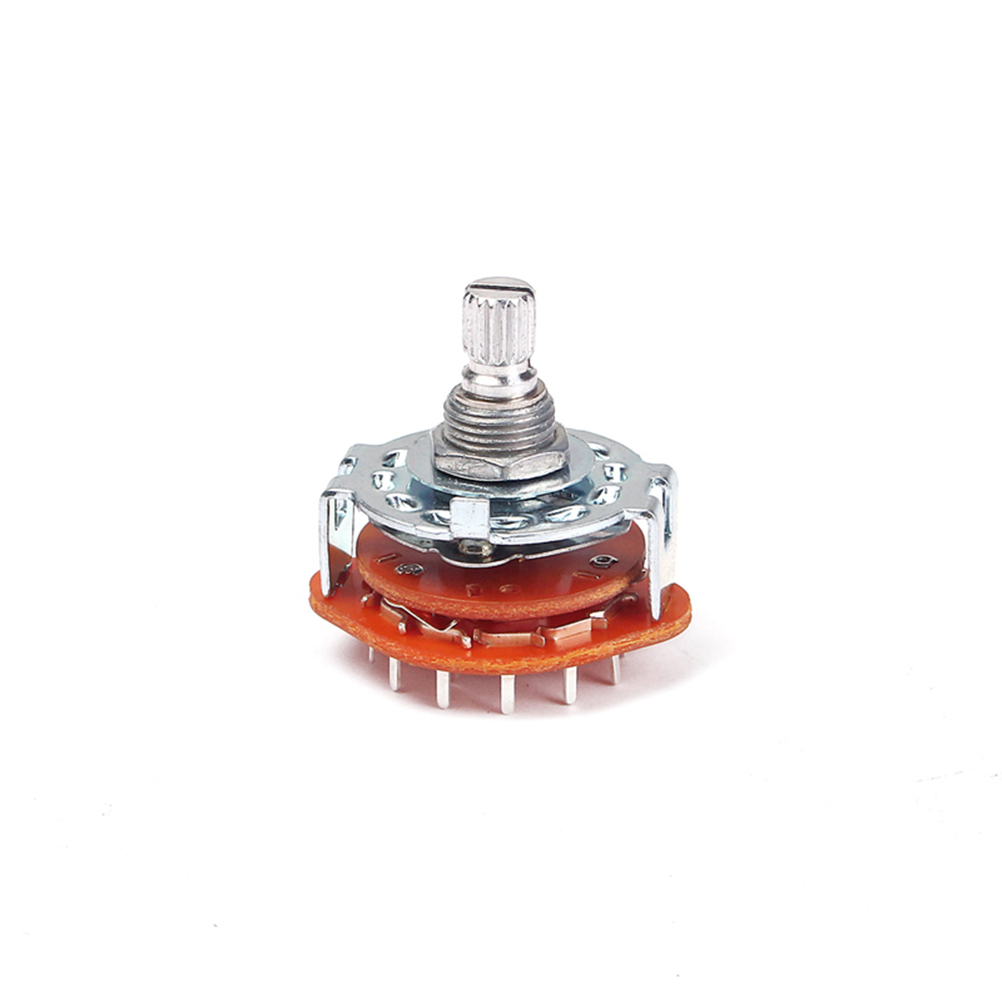 SOPOTUTU Multi Color Rotary Guitar Potentiometer 3 Pole 4 Position Band ...