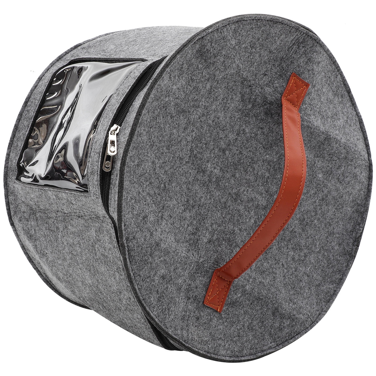 SOPOTUTU Clear Window Felt Hat Box Rectangular Storage Closet - Walmart.com