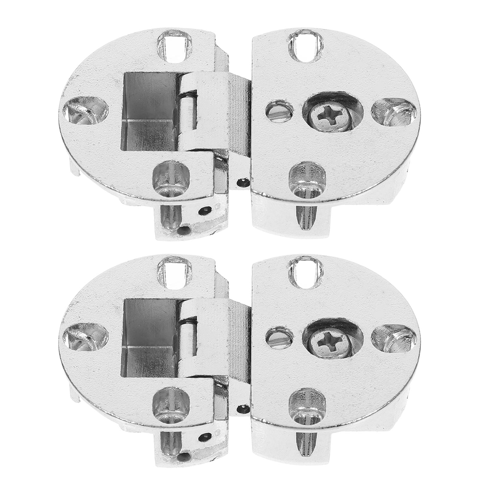 SOPOTUTU Tip Out Tray Hinges Silver Zinc Alloy 2Pcs - Walmart.com