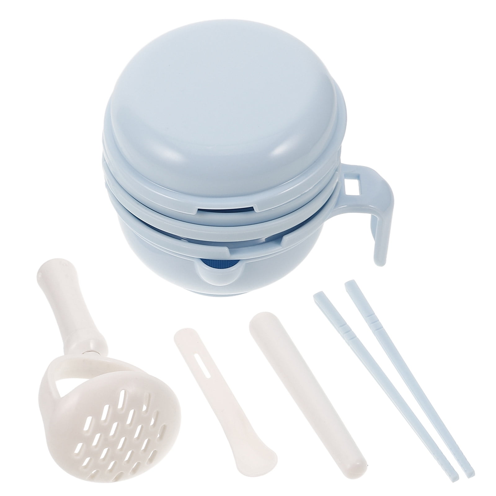 SOPOTUTU Food Grinder Bowl Set Manual Masher For Food Fruit Vegetable ...