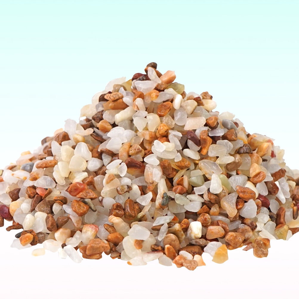 SOPOTUTU Freshwater Aquarium Sand 1Pack Natural Gravel-like Substrate ...