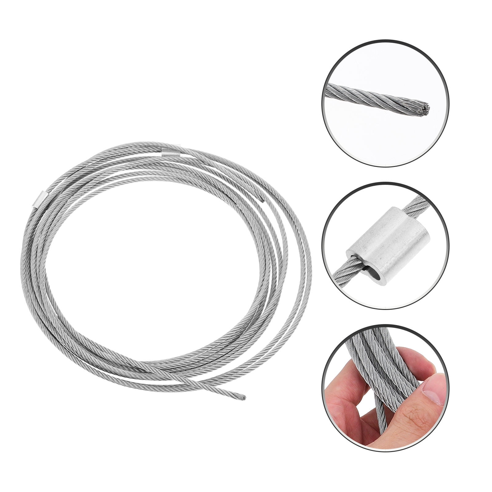 SOPOTUTU Garage Door Pull Cord Safety Wire Garage Door Cable 1Pcs ...