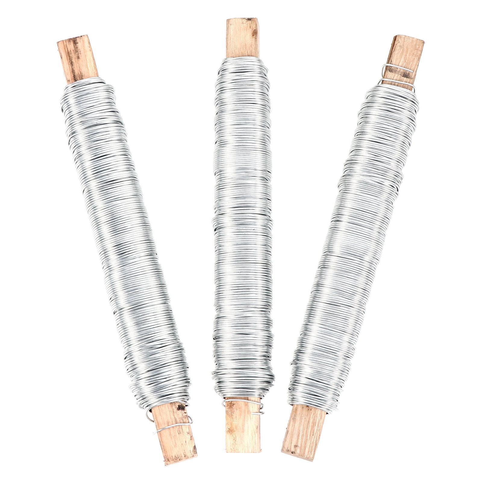 SOPOTUTU Gardening Cable Tie Set 3Pcs Metal Paint Round Wires for Diy ...