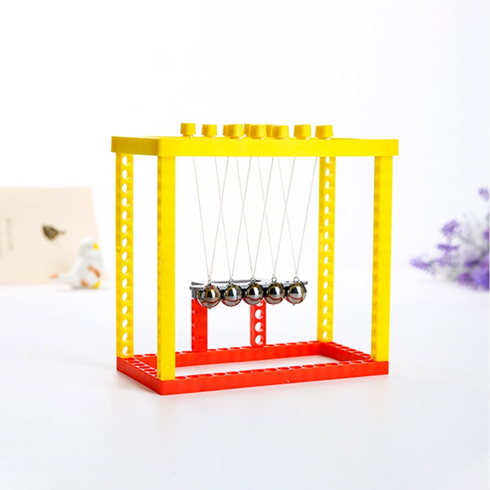SOPOTUTU Glass Cradle Balance Balls for Conservation of Momentum ...