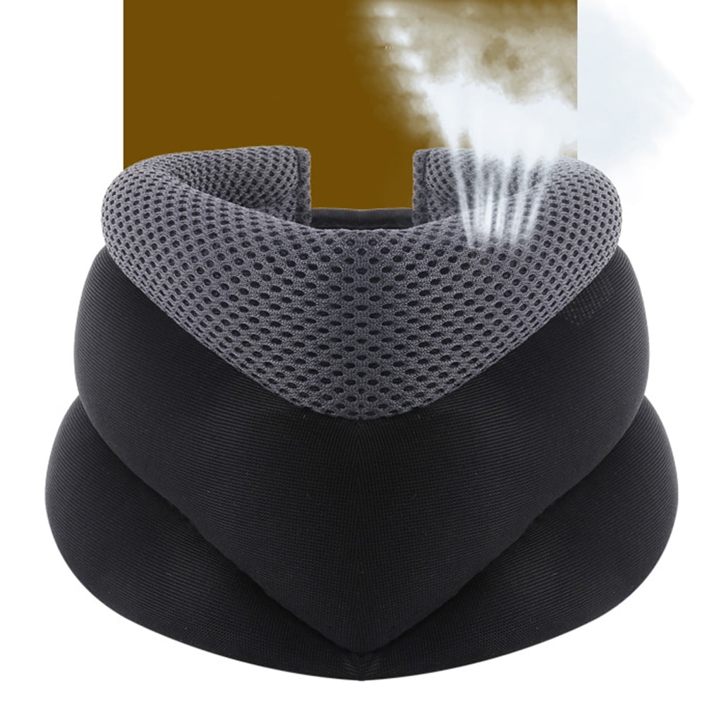 SOPOTUTU Ventilated Grey Cervical Support for Neck and Shoulder Comfort ...