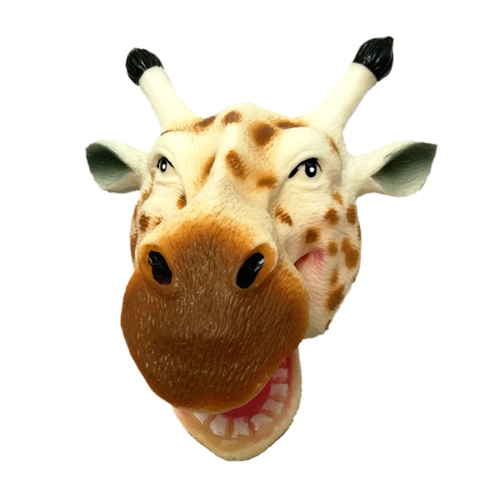 SOPOTUTU Hand Puppets for Children Giraffe Head Hand Puppet for ...