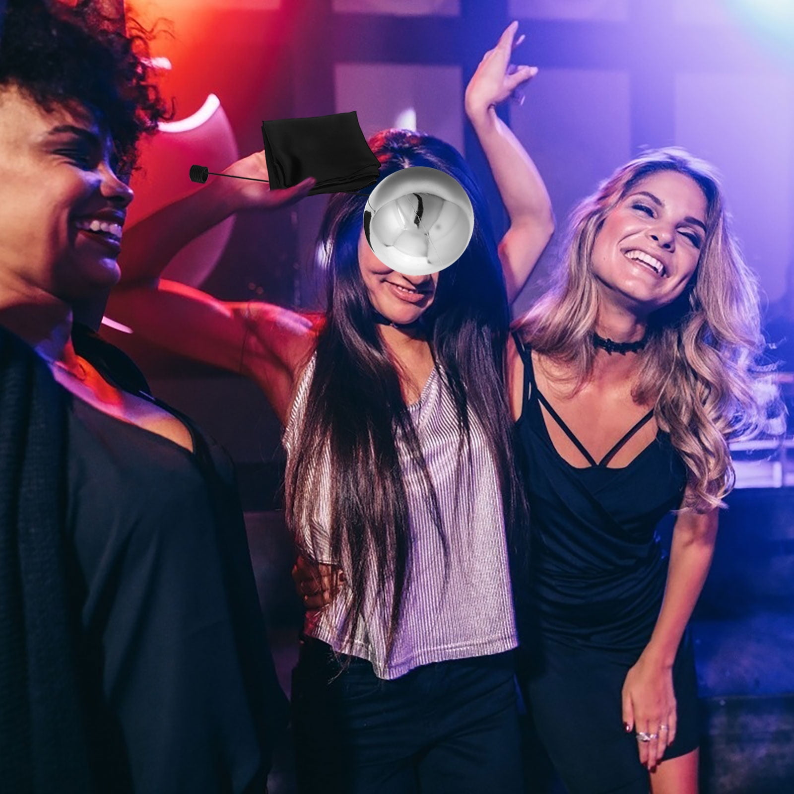 SOPOTUTU Reflective Mirror Ball Plastic Levitating Effect Entertainment ...