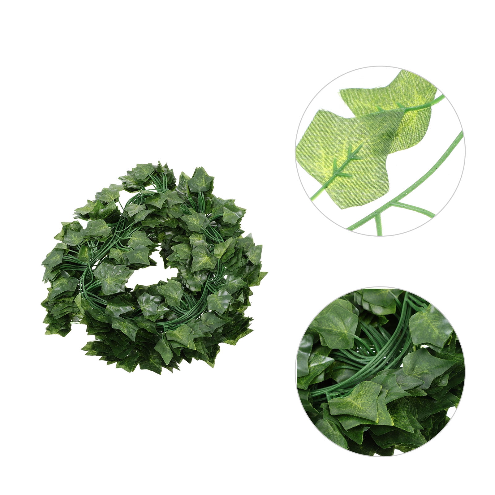 SOPOTUTU Imitation Sweet Potato Leaf Plant 12 Pcs Faux Greenery Stems ...