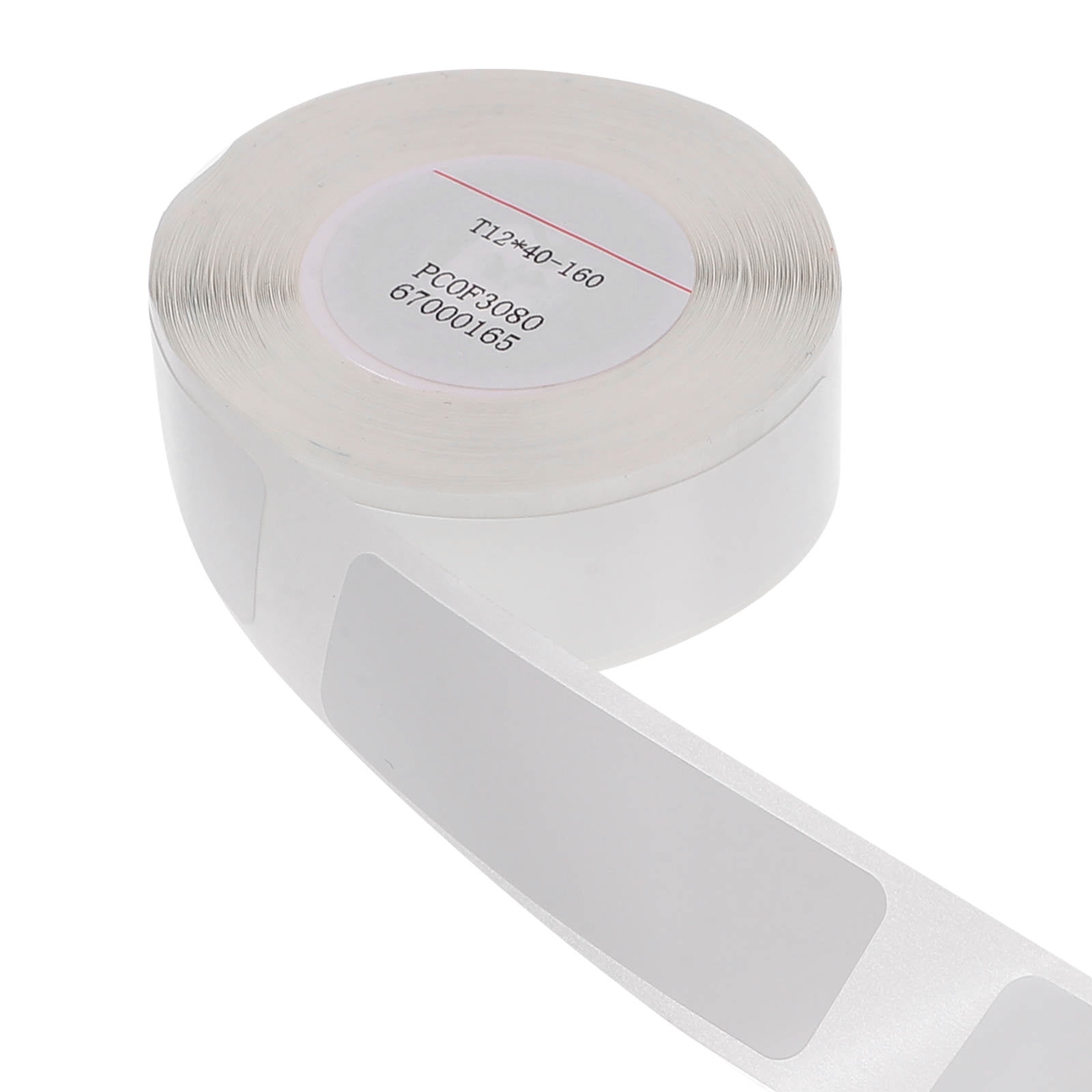 SOPOTUTU Blank Label Stickers Thermal Label Maker 1 Roll 4X1.2in ...