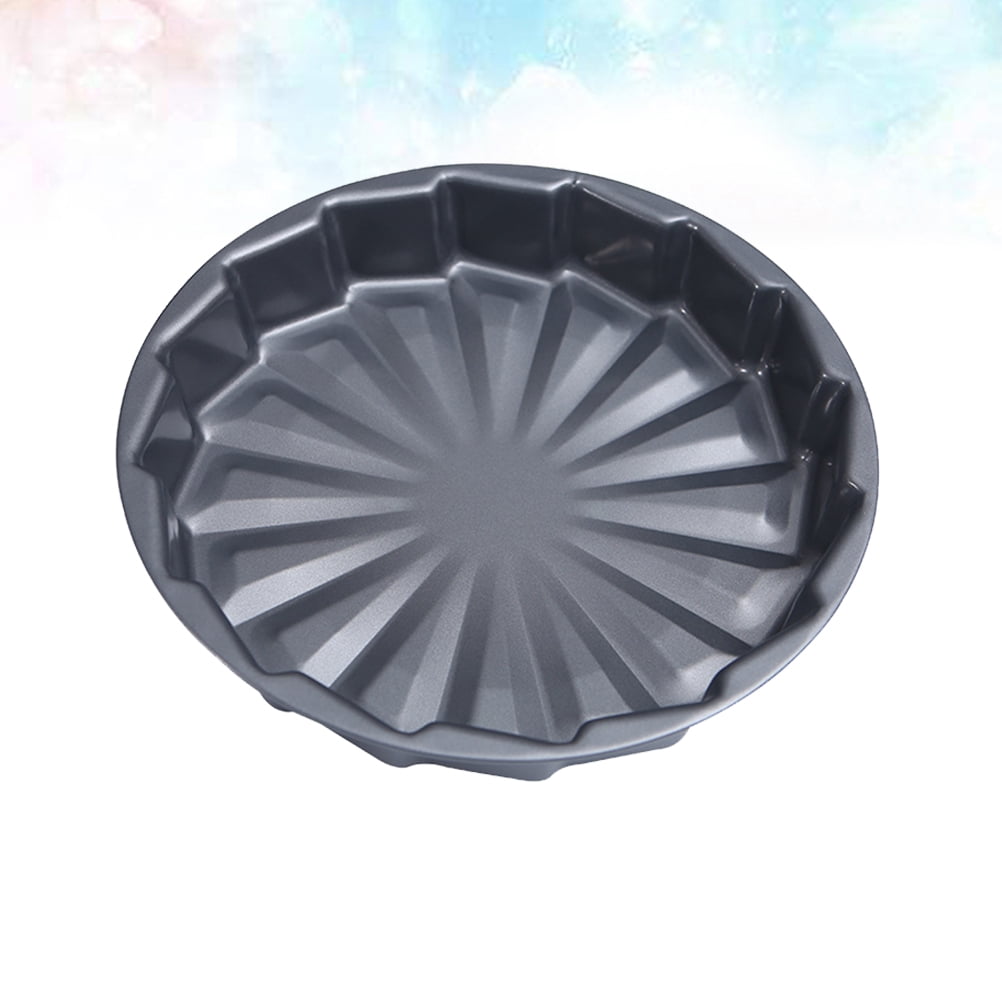 SOPOTUTU Nonstick Round Baking Pan Spiral Windmill Shape For ...