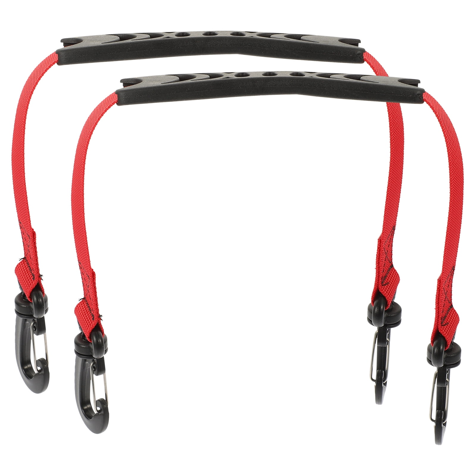 SOPOTUTU 2Pcs Red Handle Design Roller Skates Carry Strap Outdoor Use ...