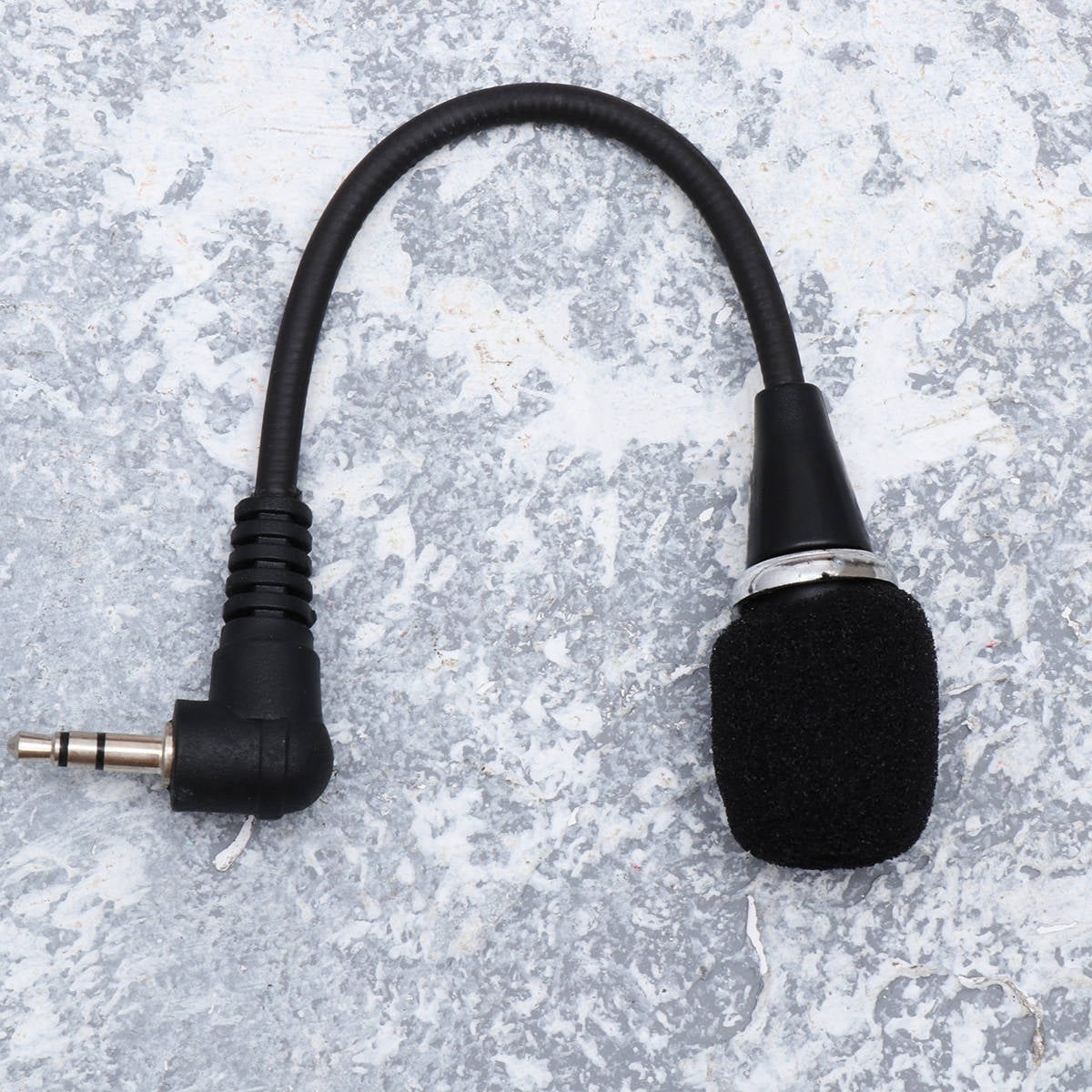 SOPOTUTU Pc Lavaliers Microphone Black Cylindrical Omnidirectional ...
