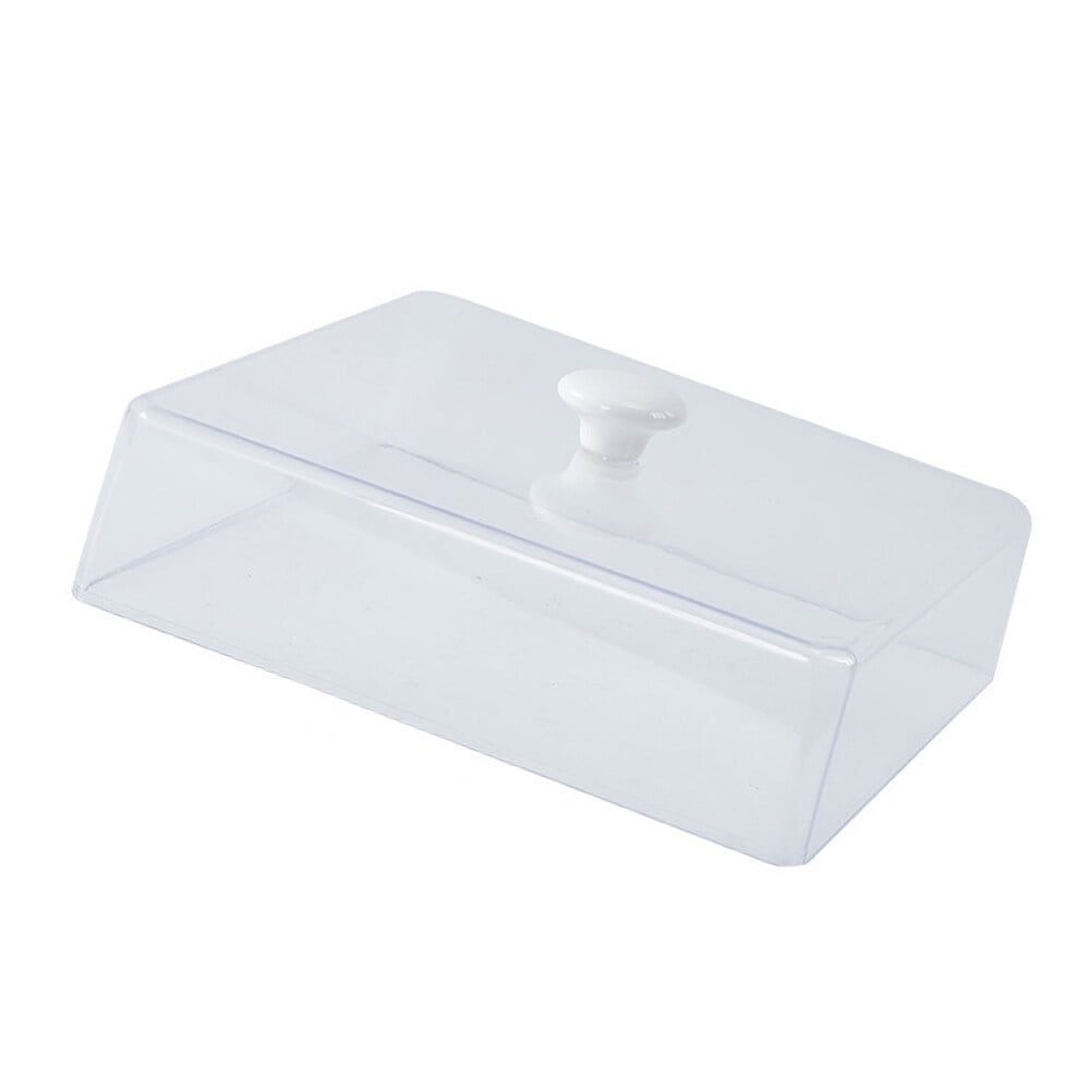 SOPOTUTU Plastic Food Cover Dome Microwave Splash-proof Transparent ...