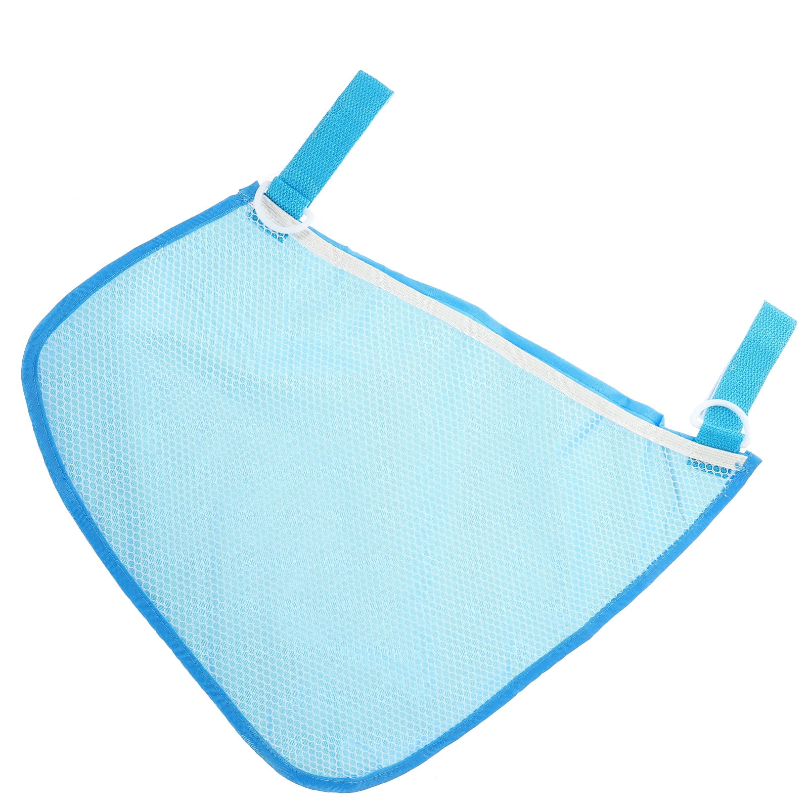 SOPOTUTU Portable Blue Polyester Baby Stroller Mesh Bag for Outdoor Use ...