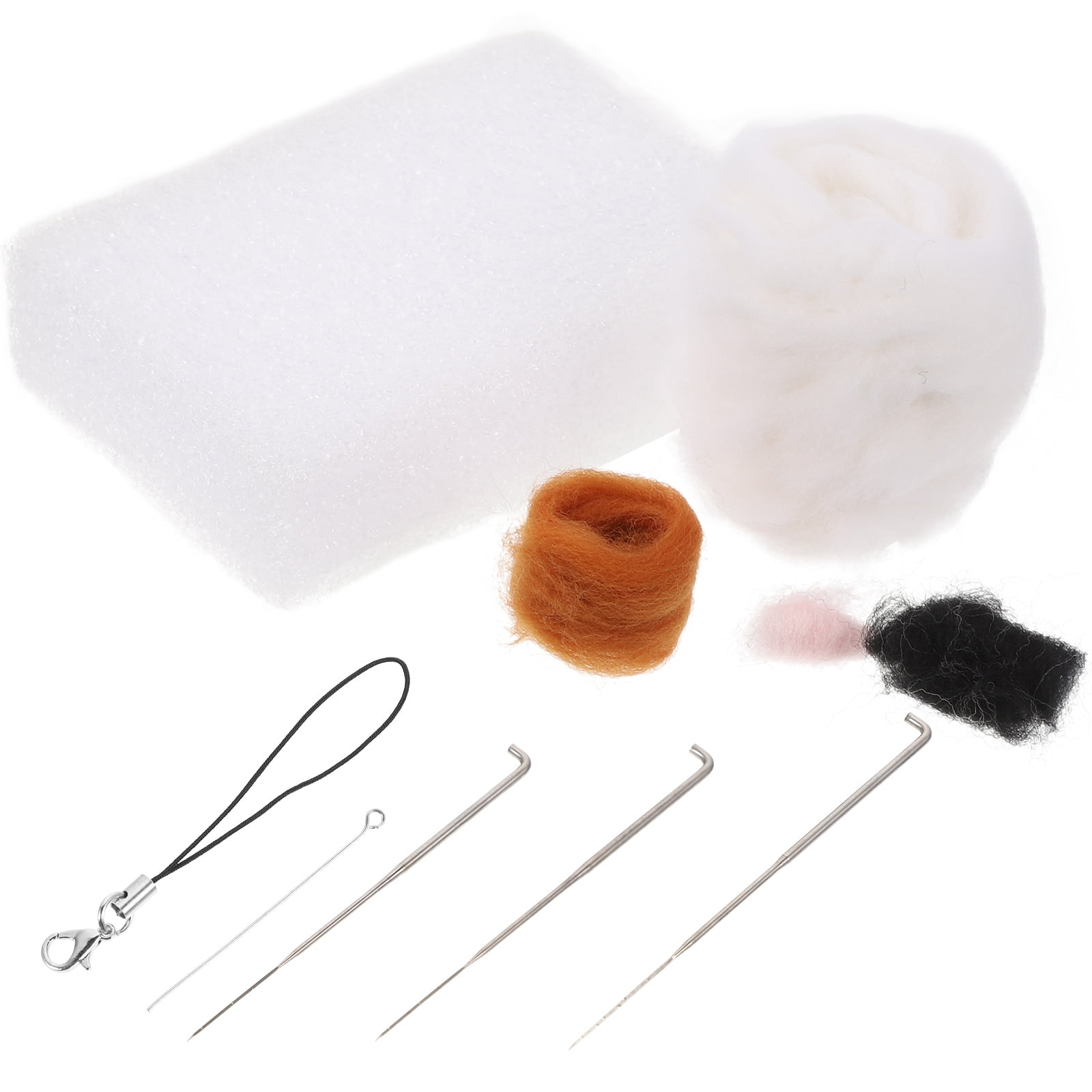 SOPOTUTU Portable Felting Set 1 Set Needle Felting Kits For Beginners ...