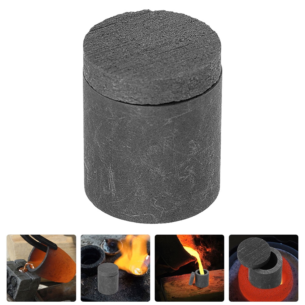 SOPOTUTU Black Graphite Smelting Crucible with Excellent Heat ...