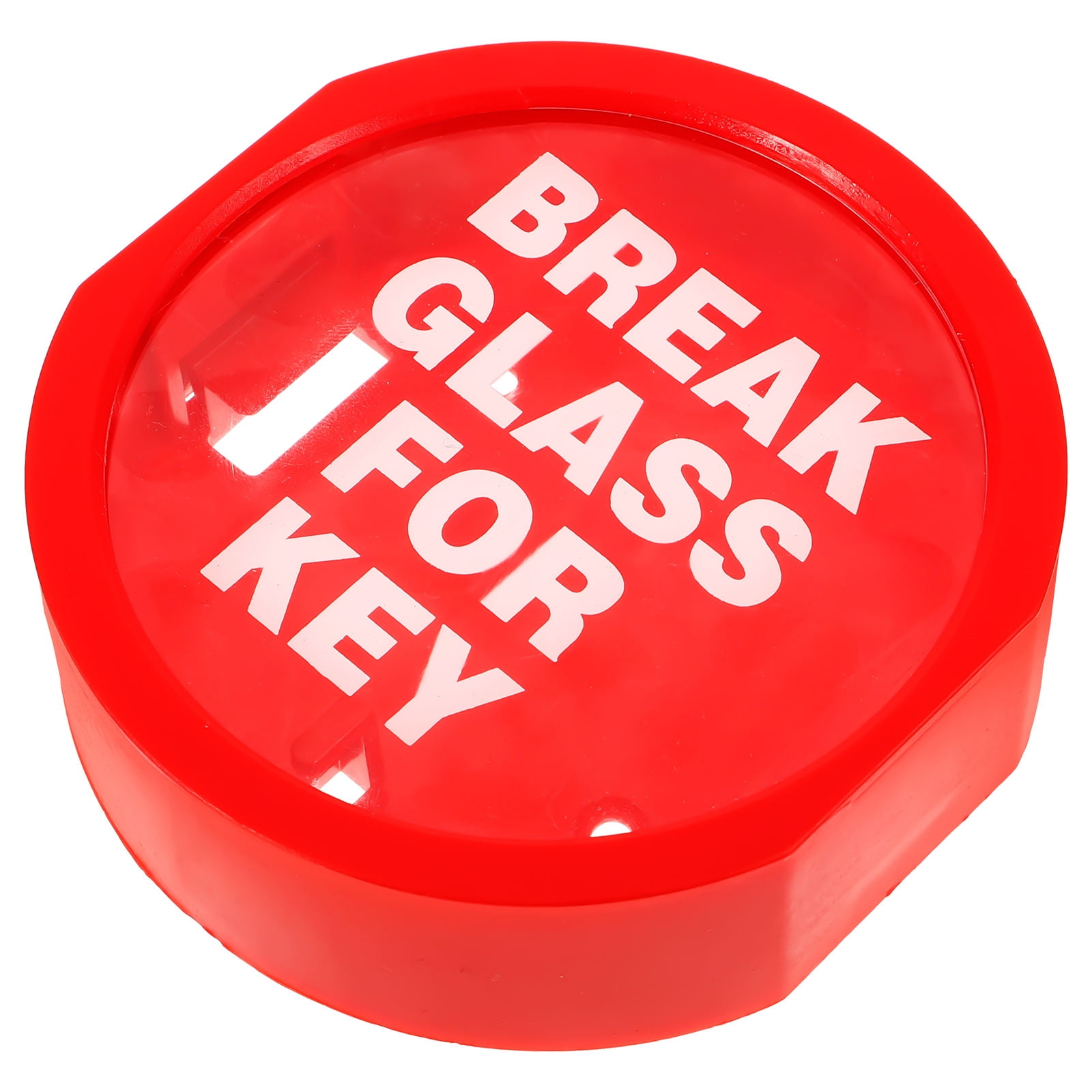 SOPOTUTU Red Plastic Emergency Door Lock Box for Key Storage and ...