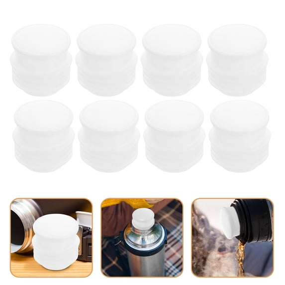 SOPOTUTU Sealed Insulation Replacement Accessory White Plastic Bottle ...