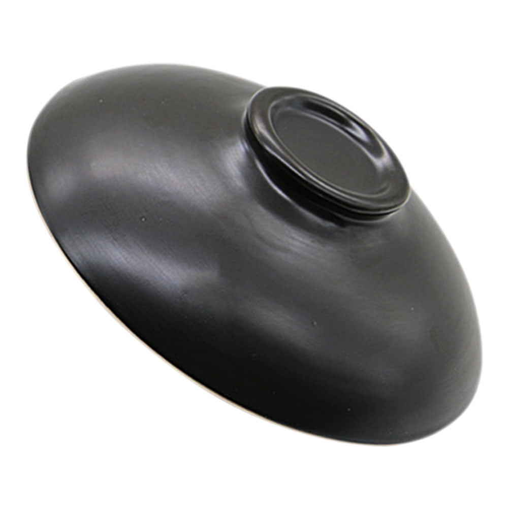 SOPOTUTU Reusable Black Ceramic Casserole Pot Lid for Home Kitchen ...