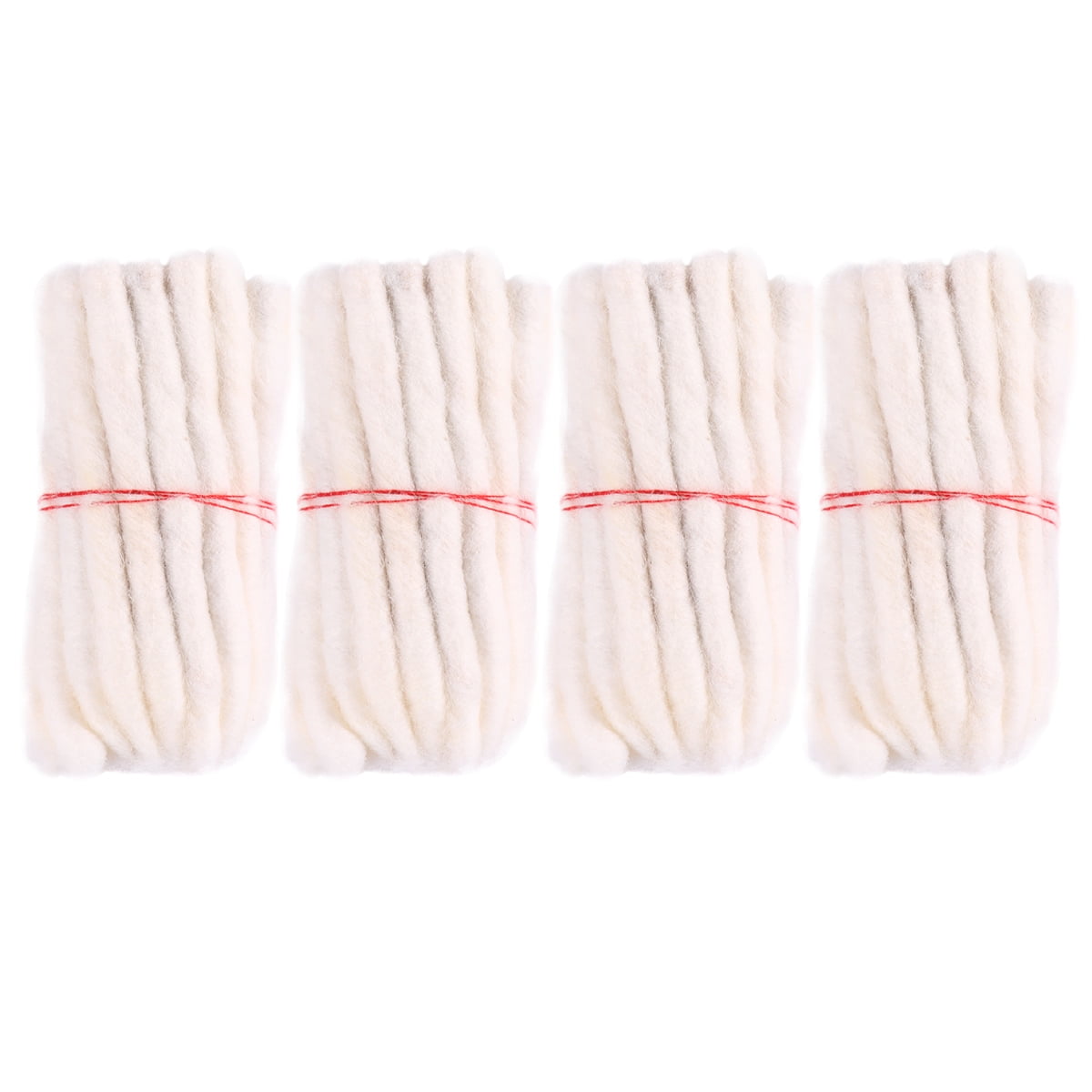 SOPOTUTU Temple Cotton Wicks Fiber Glass 4Set 2.36x0.12x0.12in ...