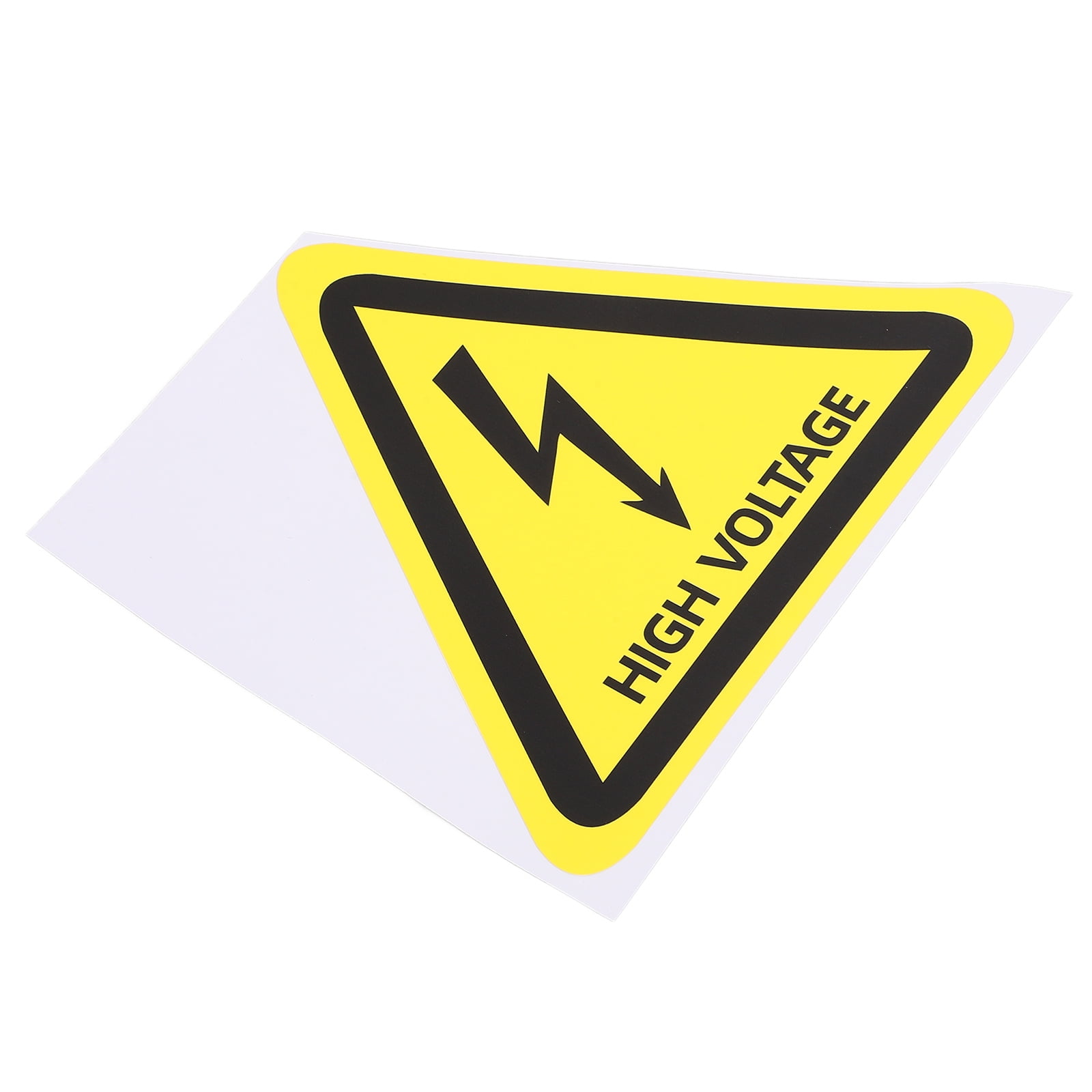SOPOTUTU Self Adhesive Warning Stickers High Voltage Warning Sticker ...