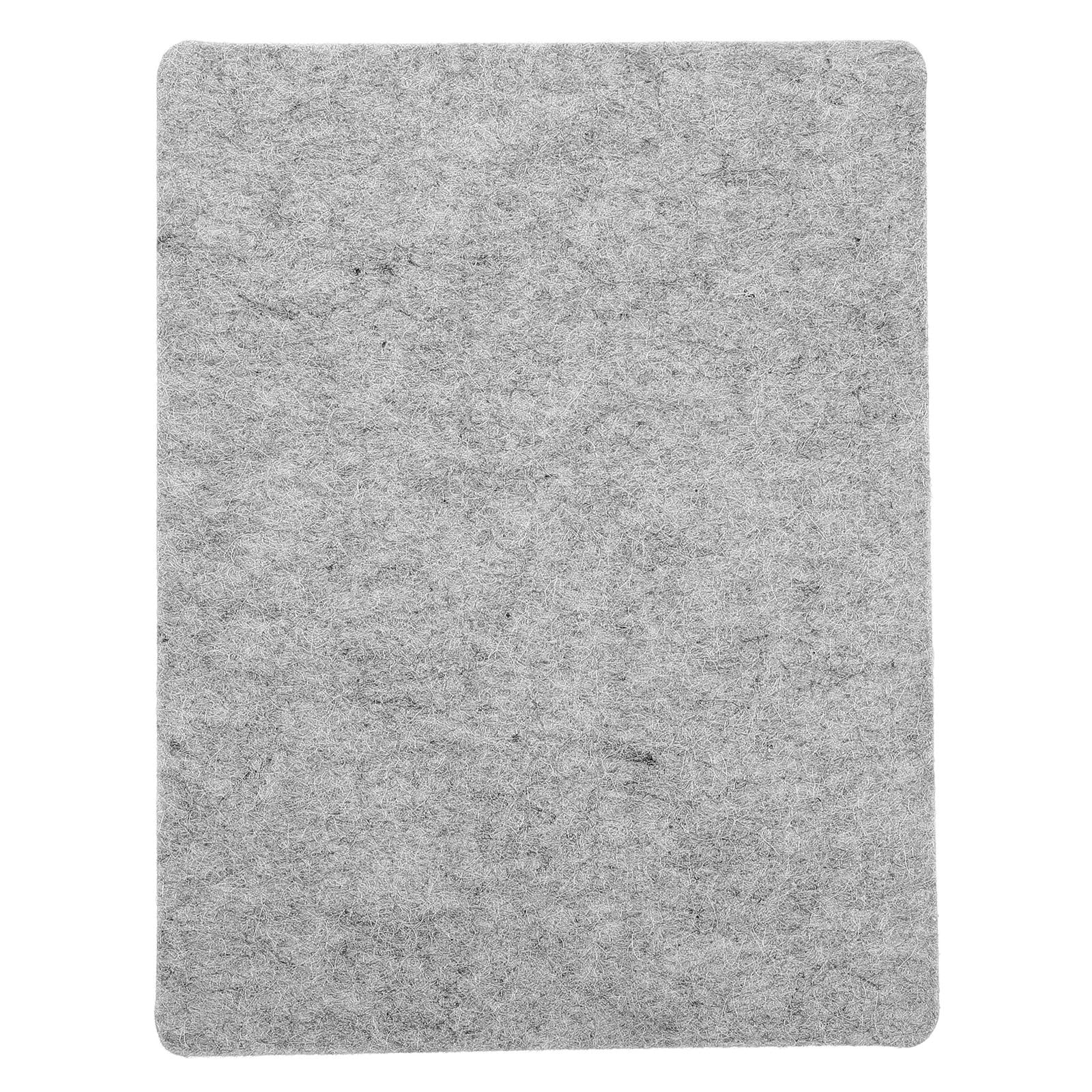 SOPOTUTU Felt Ironing Mat Grey - Ironing Pad Protects Clothes from ...