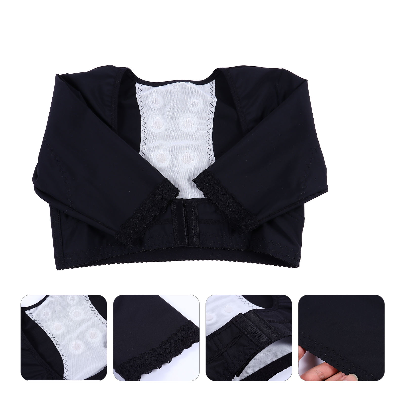 SOPOTUTU Slimming Upper Arm Vest for Women with Acrylic Material Black ...