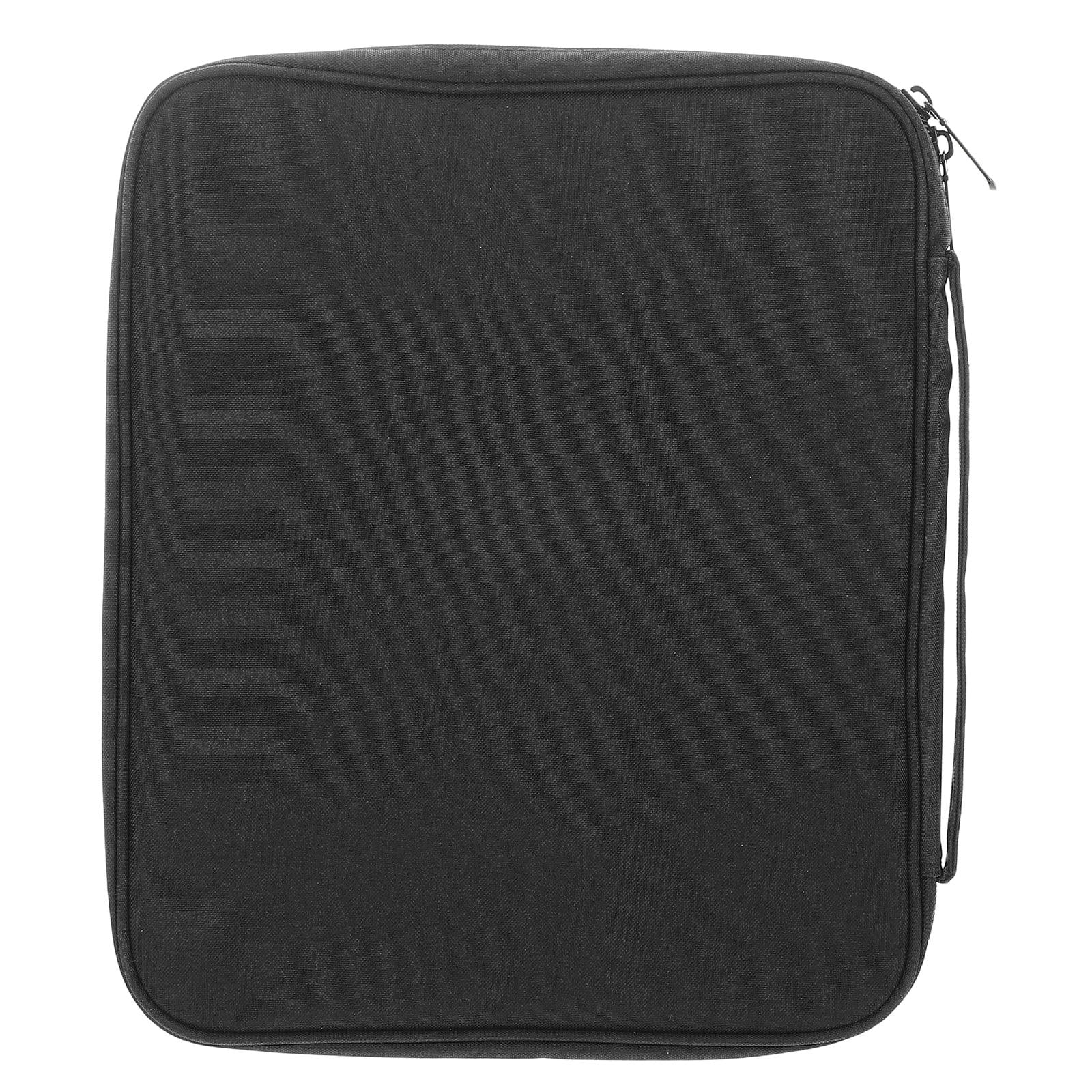 SOPOTUTU Smartwatch Band Storage Bag Black Polyester with Compact ...