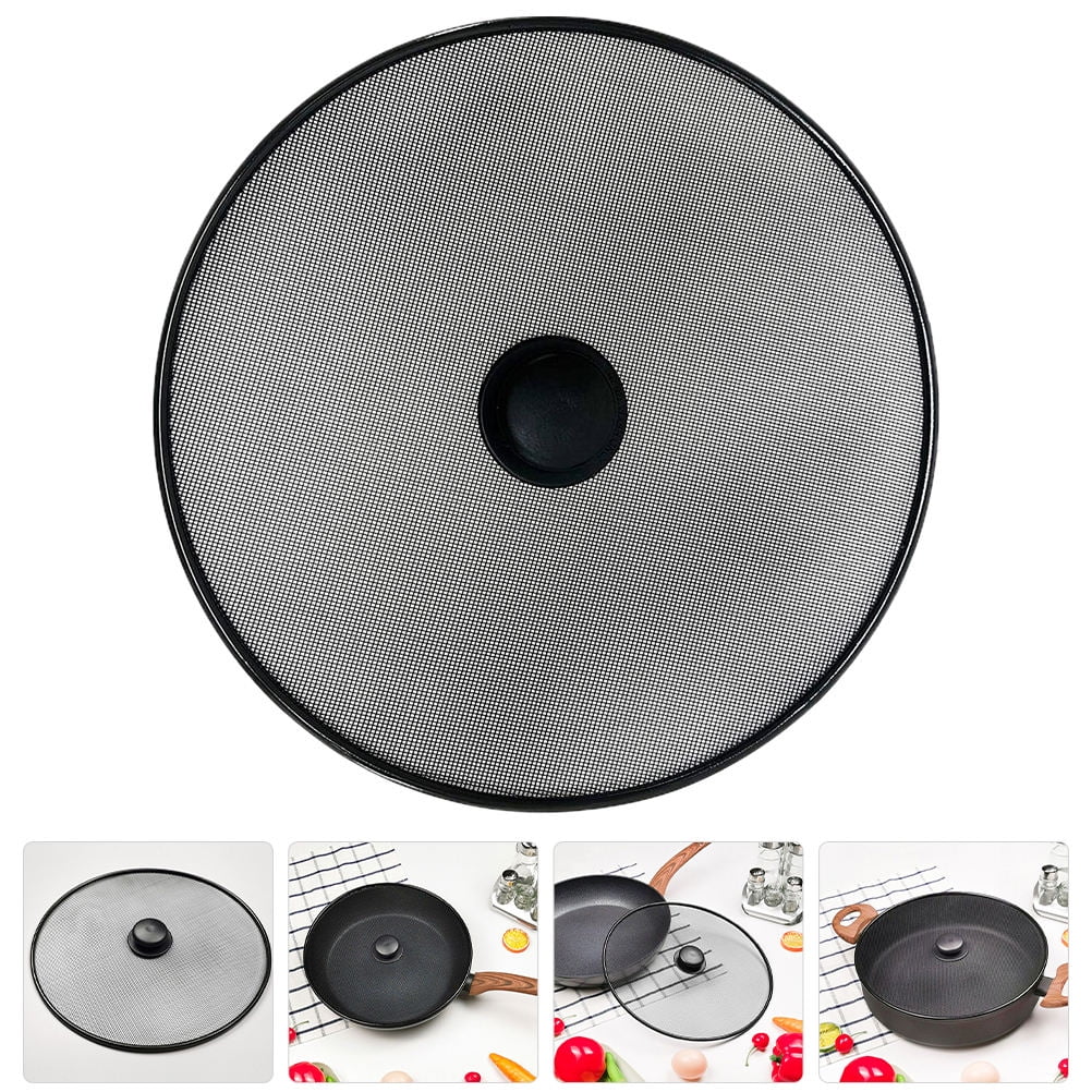 SOPOTUTU Stainless Steel Cooking Splatter Screen for Frying Pan and ...