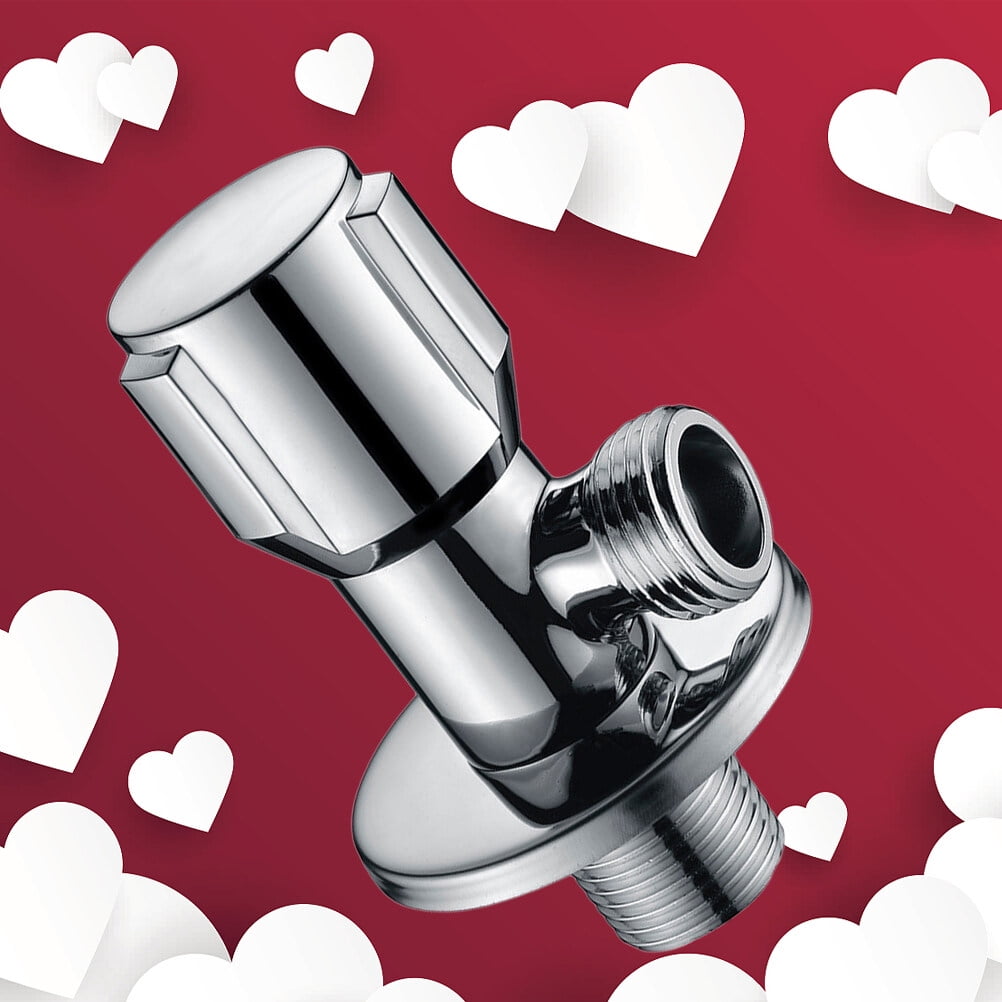 SOPOTUTU Stainless Steel Kitchen Angle Valve Leakproof Adjustable 2pcs ...