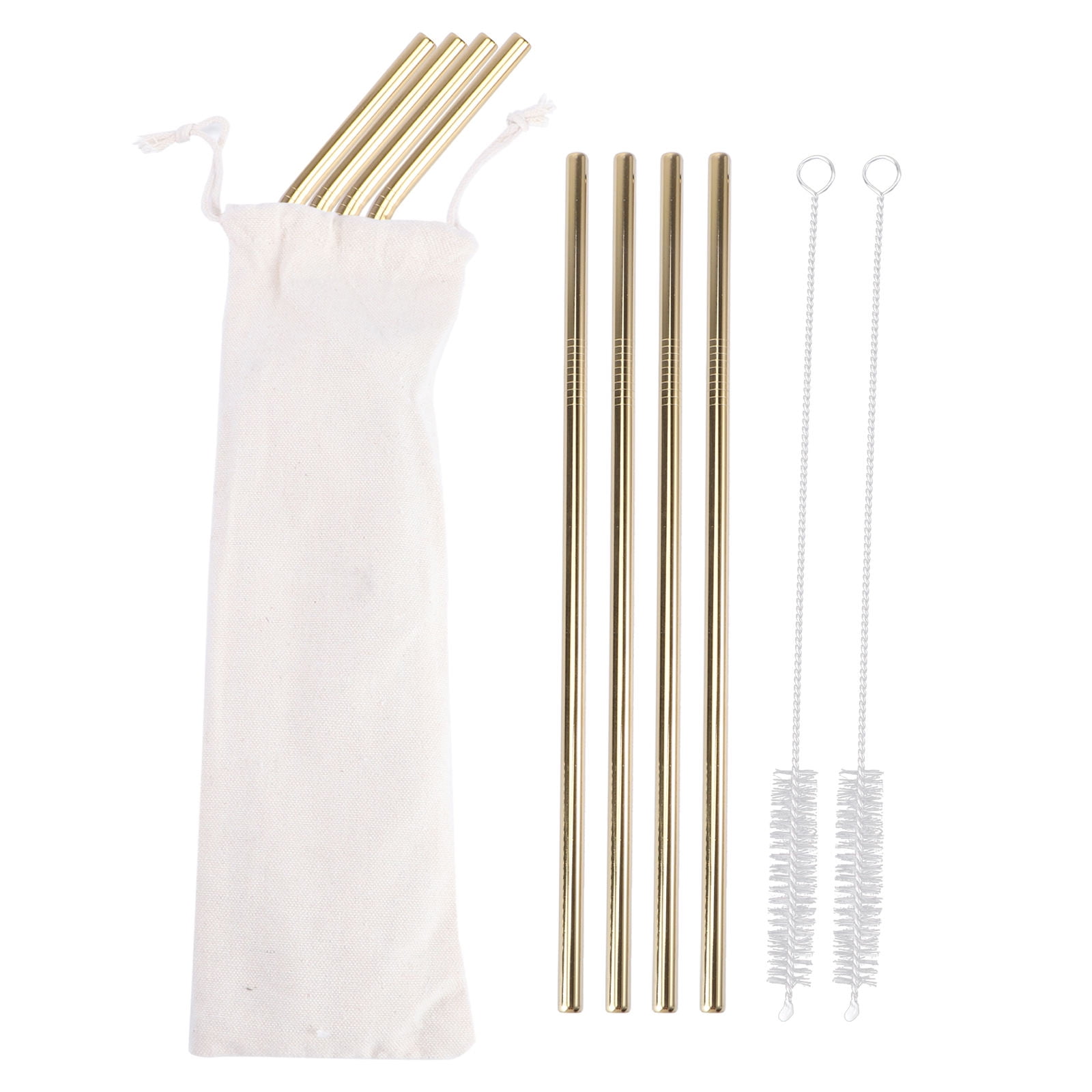 SOPOTUTU Stainless Steel Straw Replacement Straw Design for Drinking ...