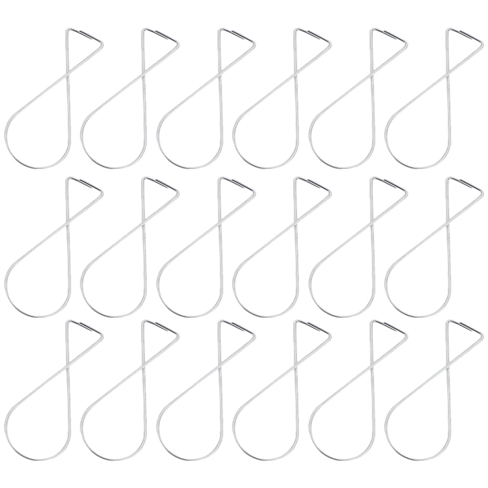 SOPOTUTU Steel Galvanized 50Pcs Ceiling Grid Clips for Hanging Lights ...
