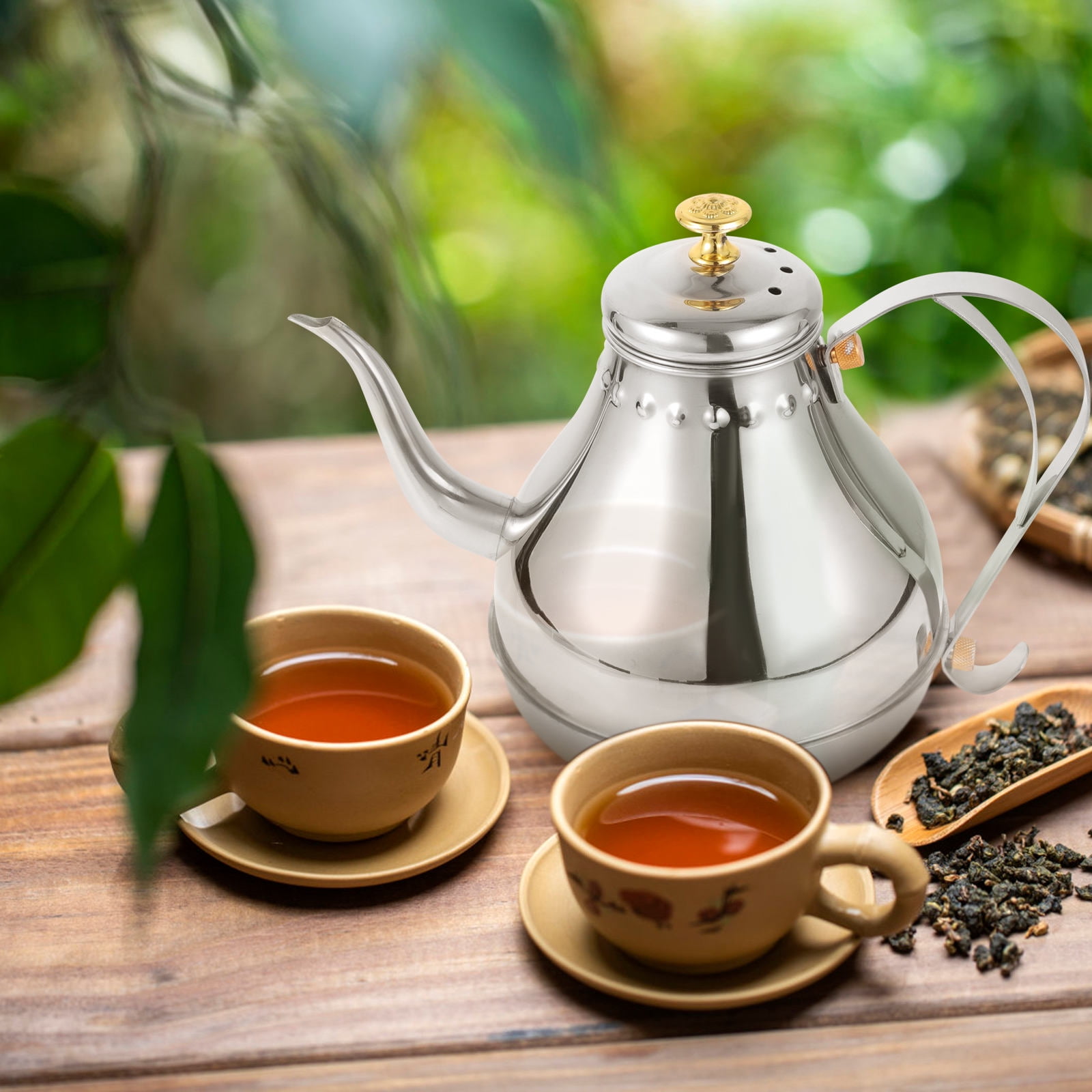 SOPOTUTU Modern Stainless Steel Teapot for Household Use Fast Boiling ...