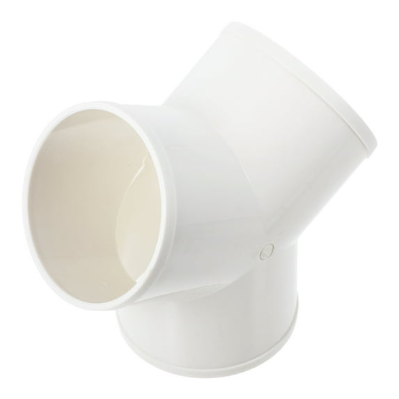 SOPOTUTU PVC Y-Connector Duct Splitter White for Efficient Home ...