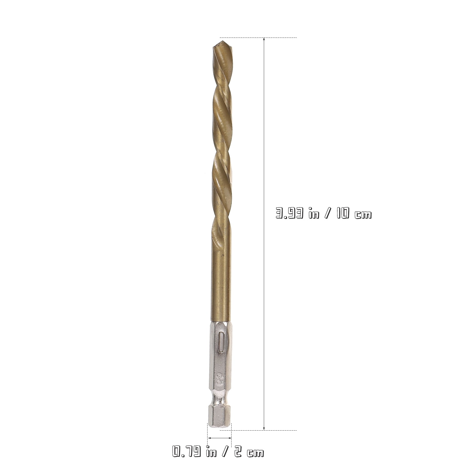 SOPOTUTU Titanium Coated Drill Bit Set 13Pack for Electric Drills ...