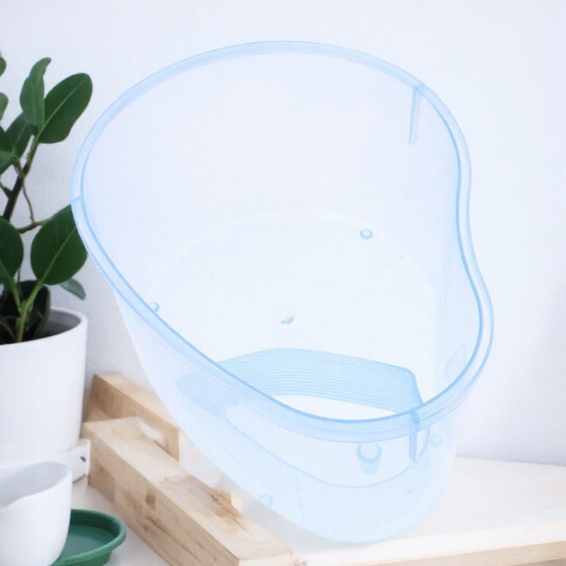 SOPOTUTU Translucent Plastic Fish Tank Aquarium for Turtle Breeding ...
