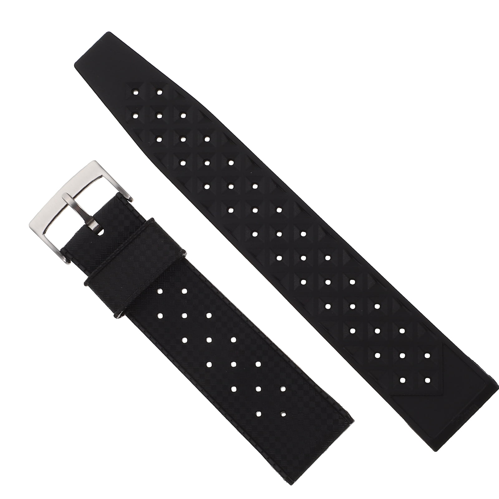 SOPOTUTU Watch Band for Smartwatch 1Pcs Black Silicone Breathable and ...