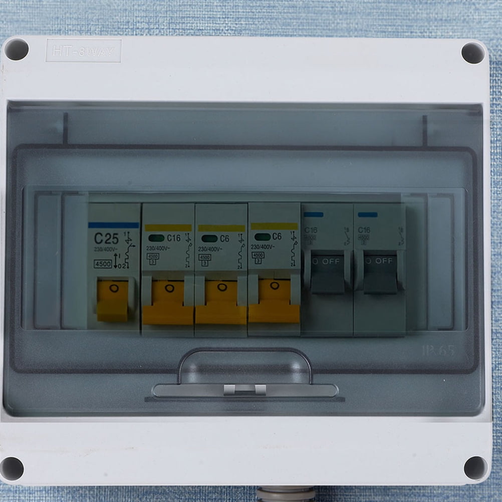 SOPOTUTU Weatherproof Electrical Box for Distribution Durable ABS and ...