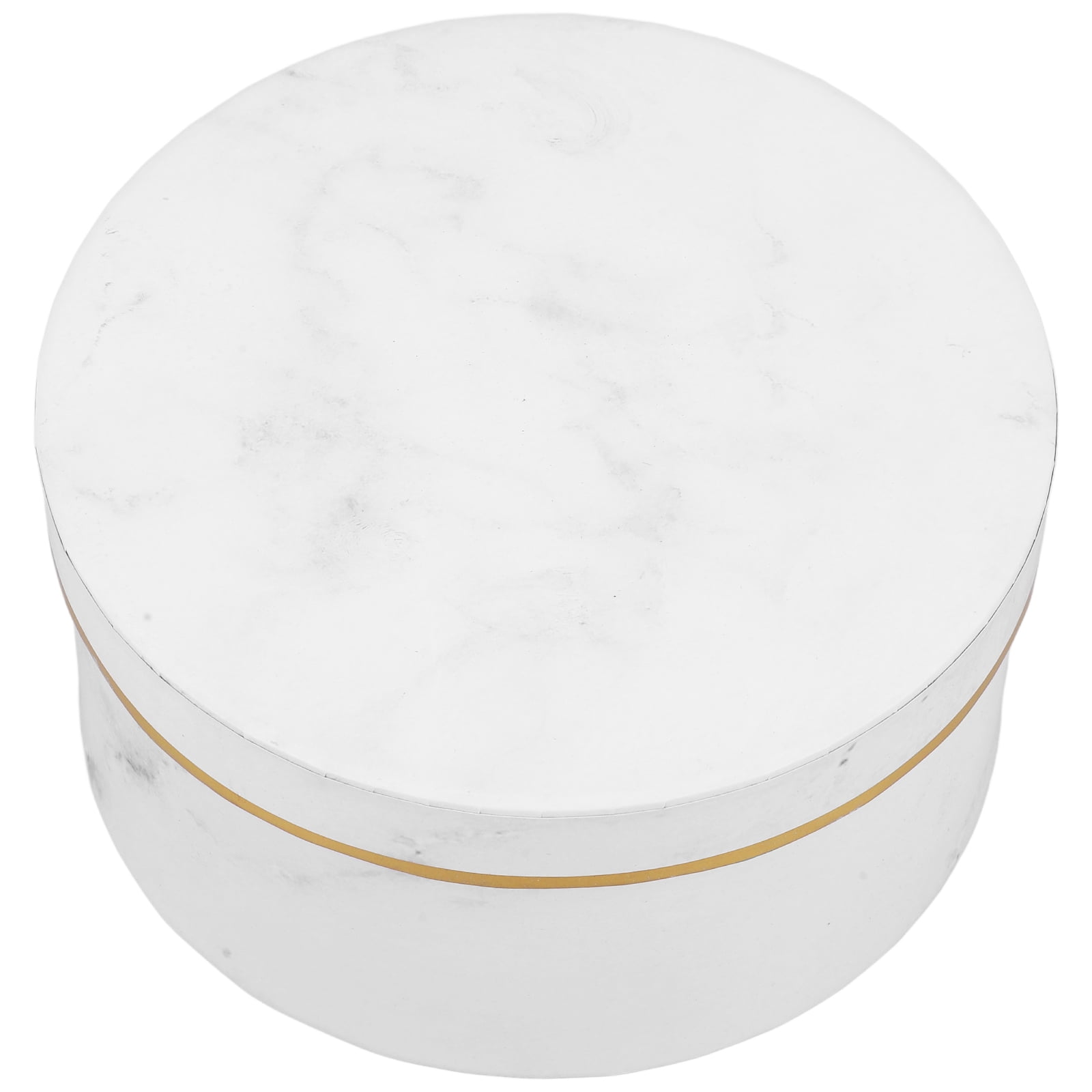 SOPOTUTU Simple White Round Flower Box for Elegant Bouquet Presentation ...