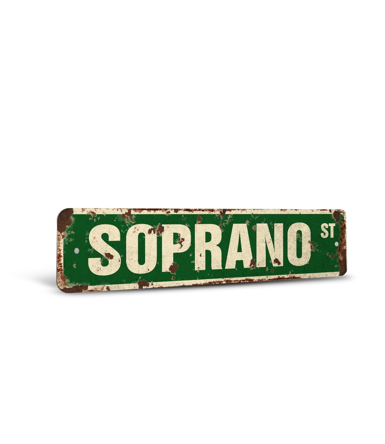 SOPRANO Vintage Style Rustic Street Sign – Tony Mob Mafia Gangster ...